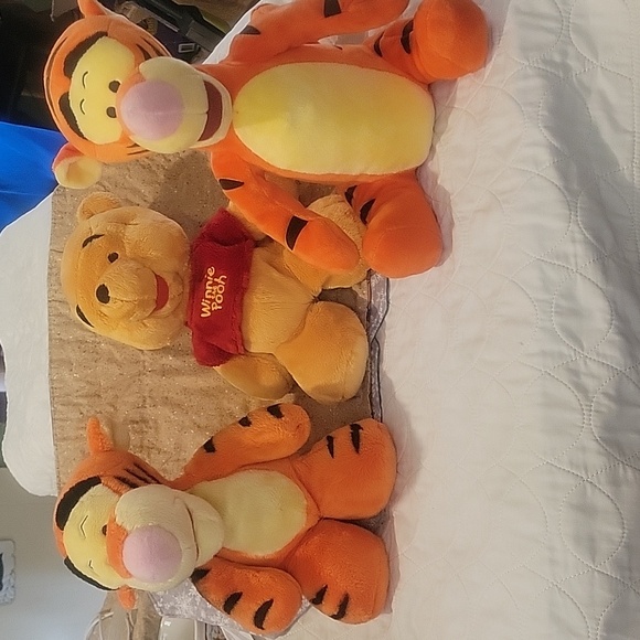 Disney | Toys | Disney Winnie The Pooh And Tigger Plush Set Of 3 Almost ...